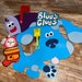 Blues Clues, Blues Clues Sign, Blues Clues Party, Blues Clues Personalized Sign, Magenta ...