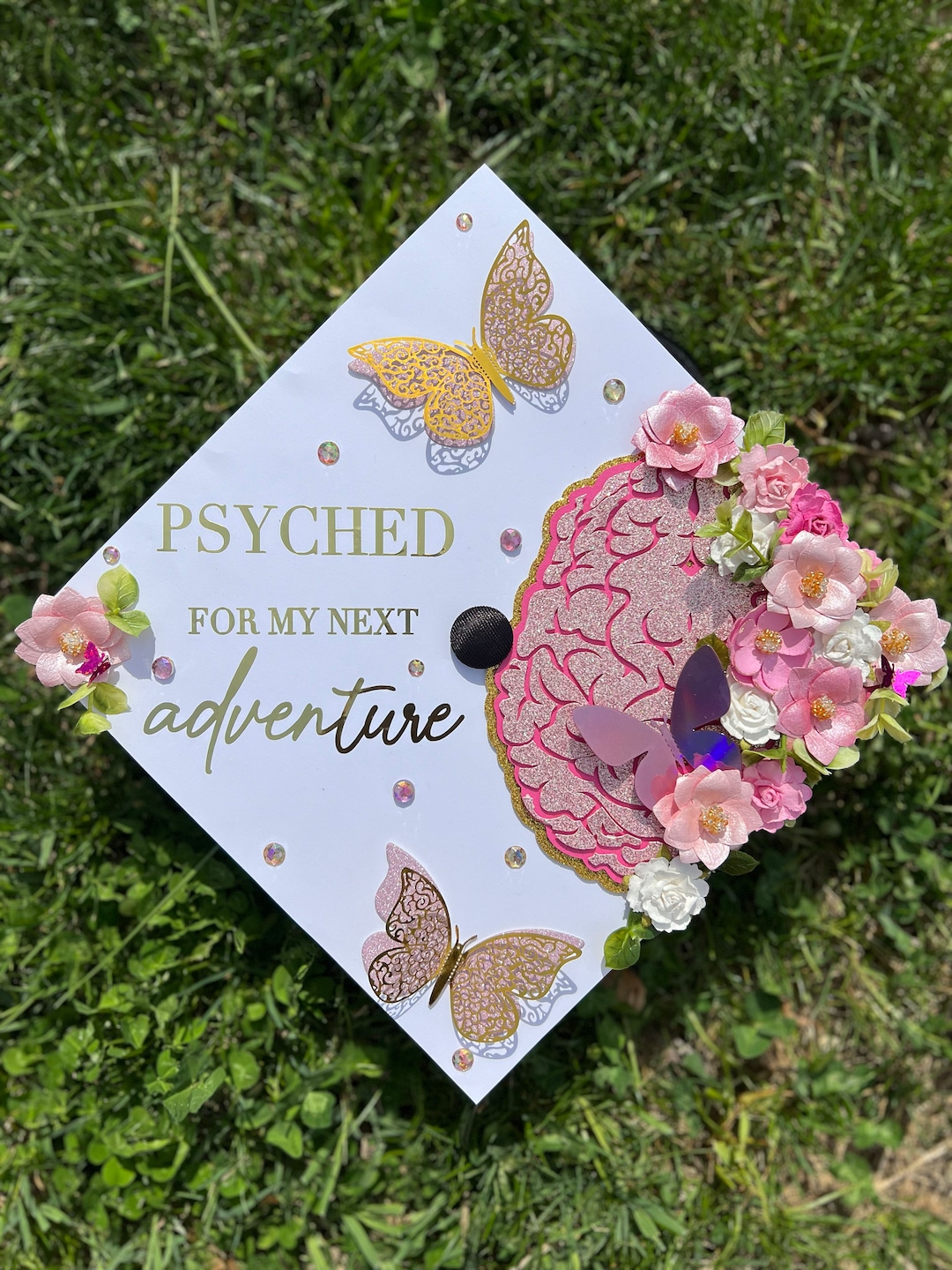 Custom Graduation Cap Topper, Grad Cake Topper Design, Graduation ...