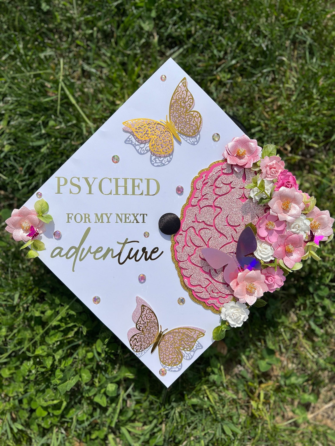 Custom Graduation Cap Topper, Grad Cake Topper Design, Graduation ...