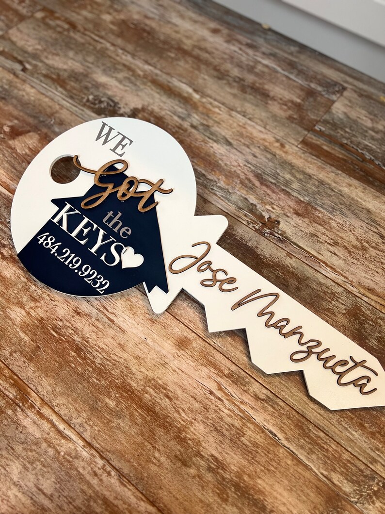 We Got the Keys Sign Sold by Key Sign Key Sign Real Estate - Etsy