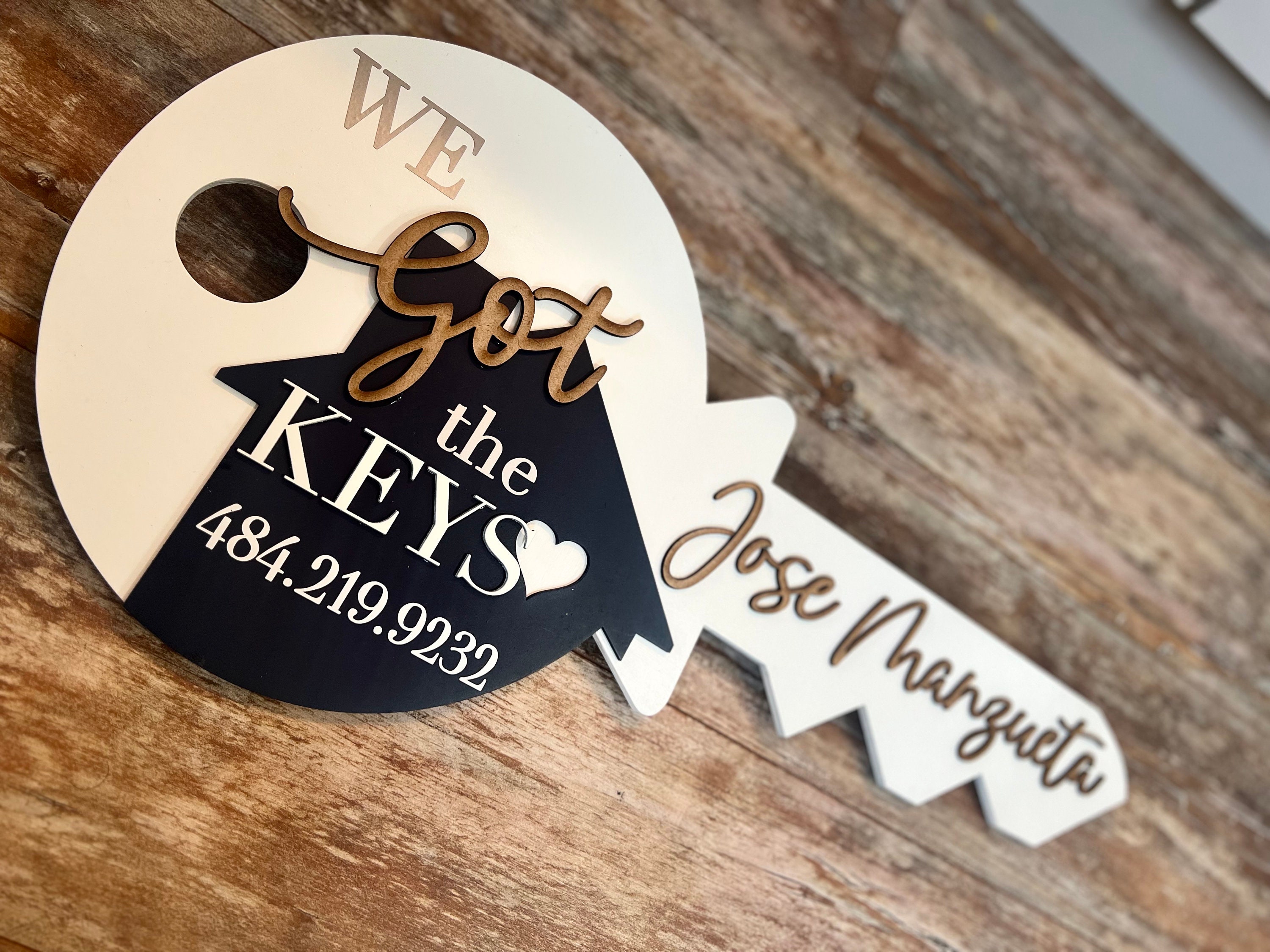 We Got the Keys Sign, Sold by Key Sign, Key Sign, Real Estate Sign ...