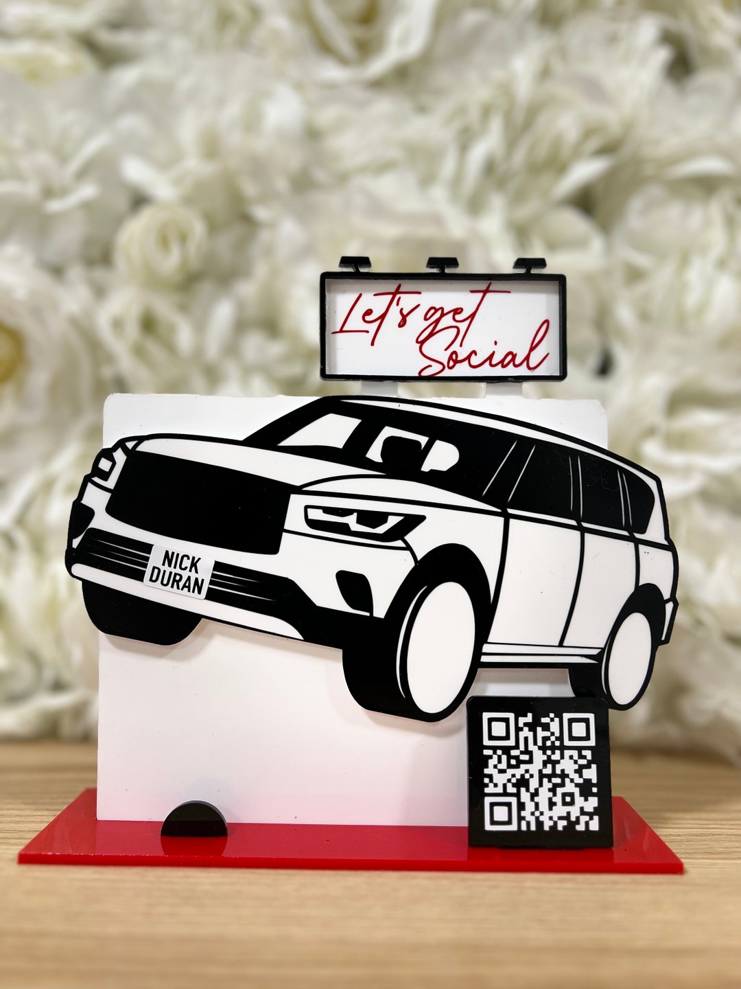 Salesman Sign, Car Salesman, Mechanic, Car Sign, Scan to Pay Acrylic ...