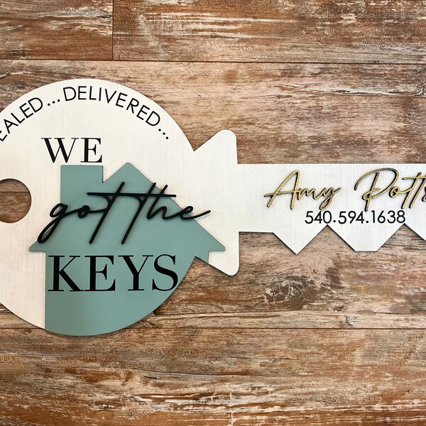 Sold Key Sign - Etsy