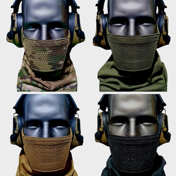 Camo Face Mask - Etsy
