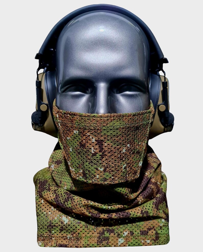 Airsoft PENCOTT GREENZONE Mesh Snood Face Protection Mask - Etsy