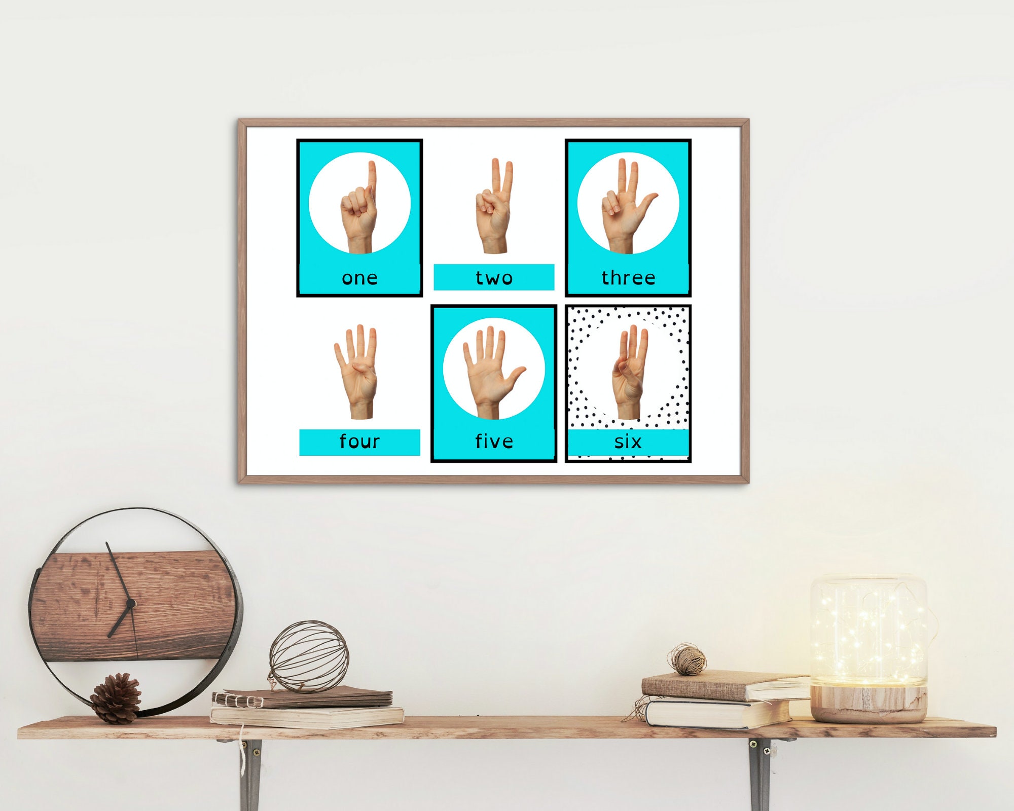 DOWNLOADABLE ASL Printable Wall Art, Sign Language Printable, Sign ...