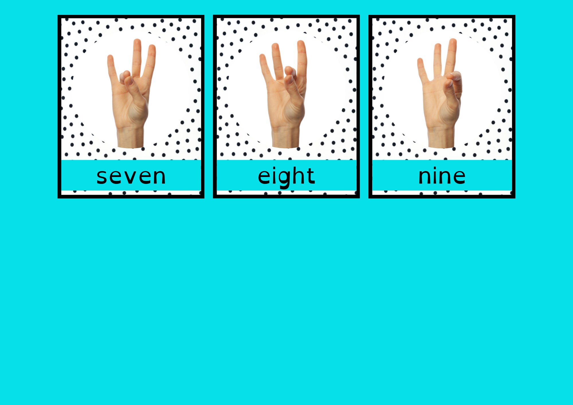 DOWNLOADABLE ASL Printable Wall Art, Sign Language Printable, Sign ...