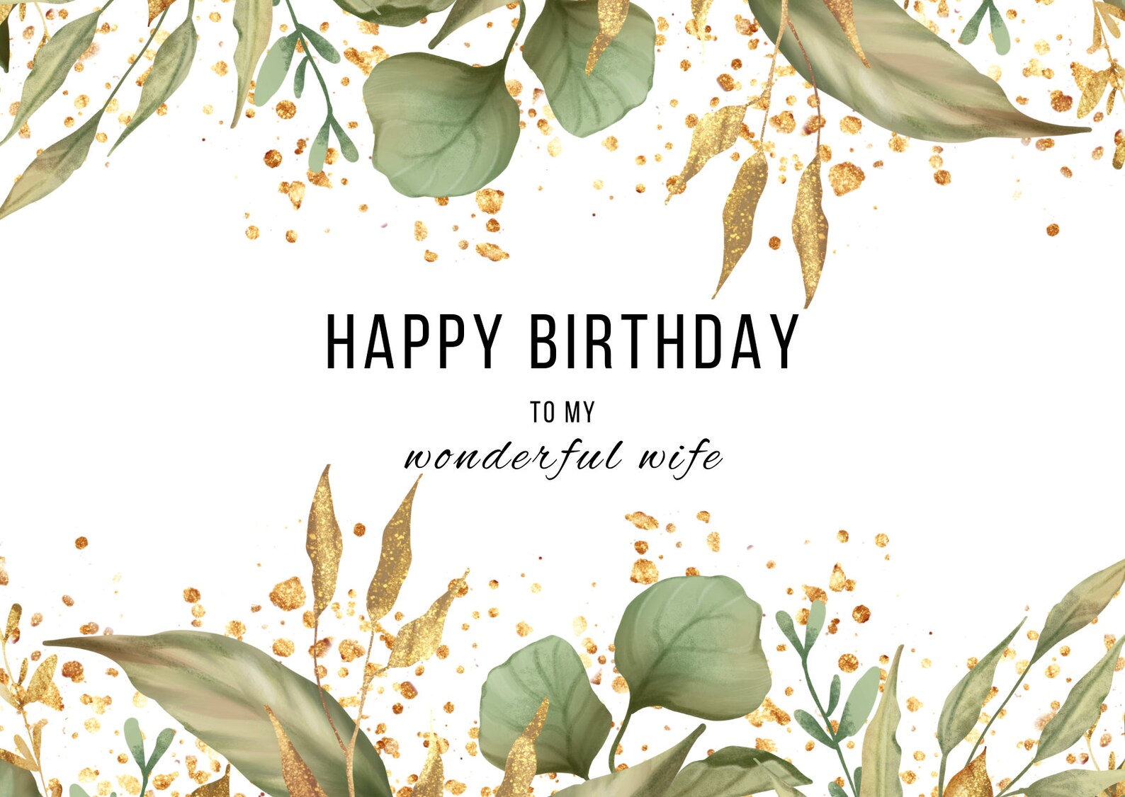 EDITABLE BIRTHDAY CARD || Downloadable Birthday Card || Printable ...