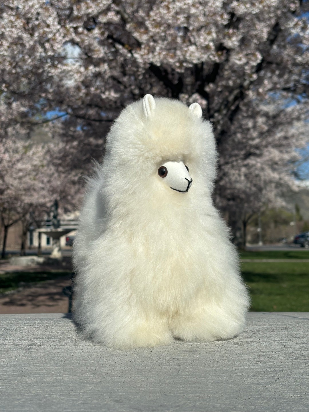 Super Hairy Alpaca Plush, Very Soft and Good Quality Llama Toy, Gift ...