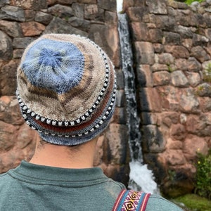 Colorful Alpaca Wool Beanie: Handmade Peruvian Style Knit Hat - Etsy
