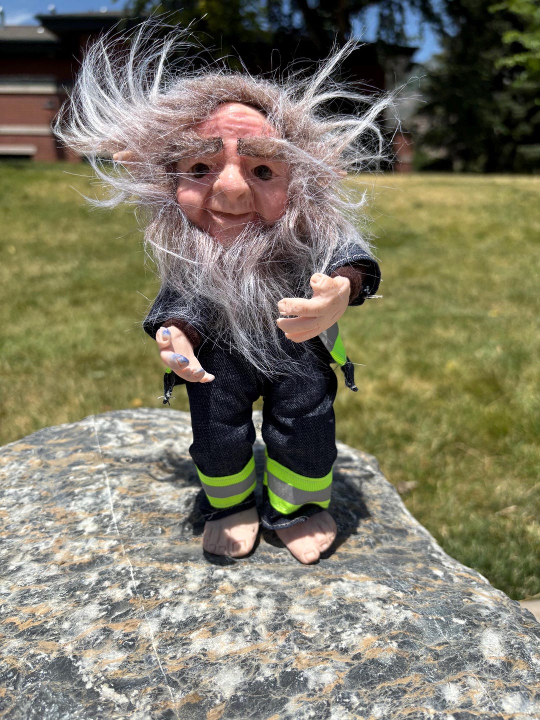 Poseable Muki Elf Art Doll: Polymer Clay Goblin Figurine - Etsy