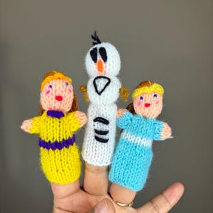 Handmade Wool Knit Finger Puppets Farm Animal (from 5 to 100 Units) - Etsy