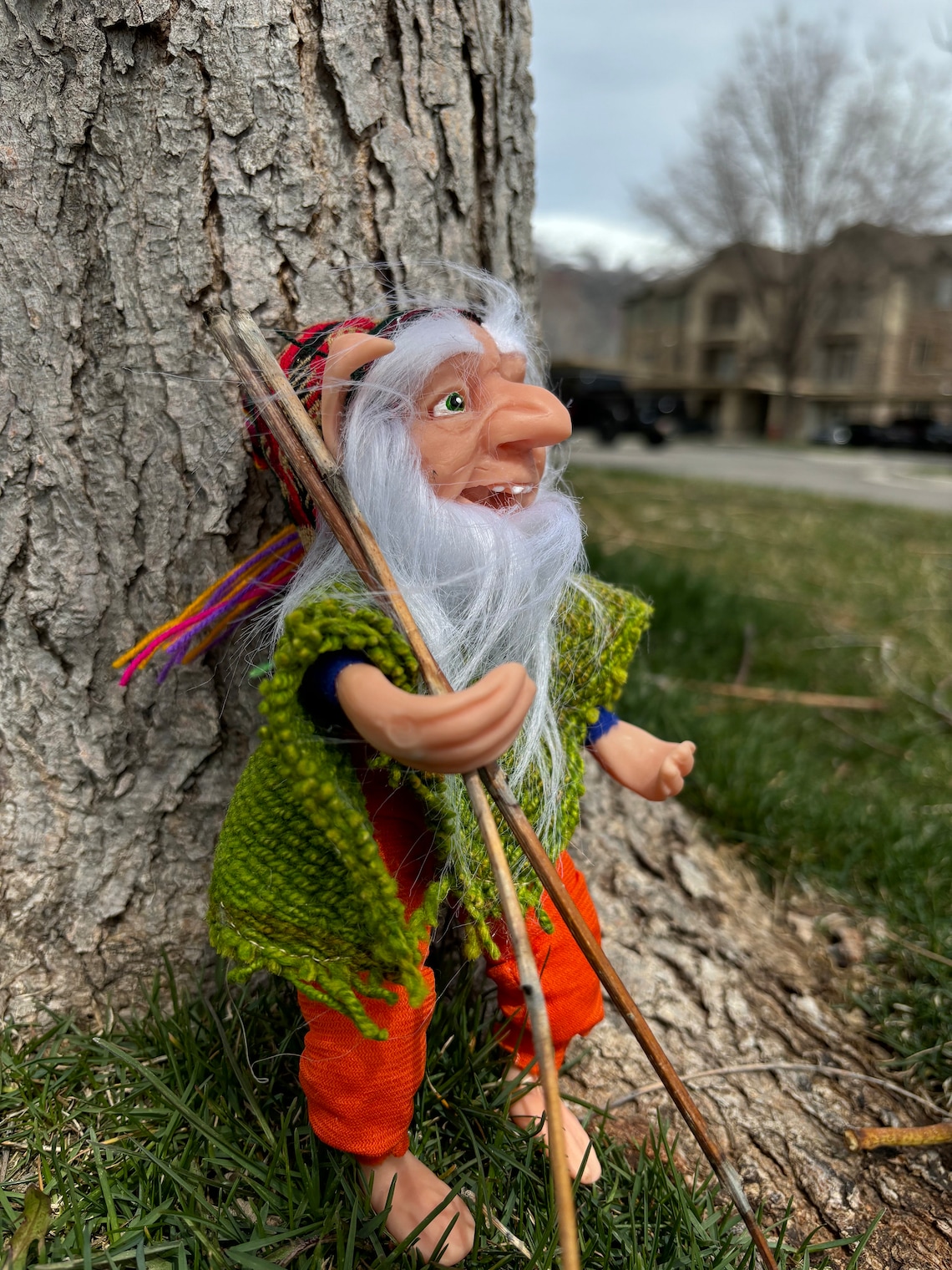 Troll/duende/elf/protection Gift/ooak Fantasyart Doll/gif for Troll ...