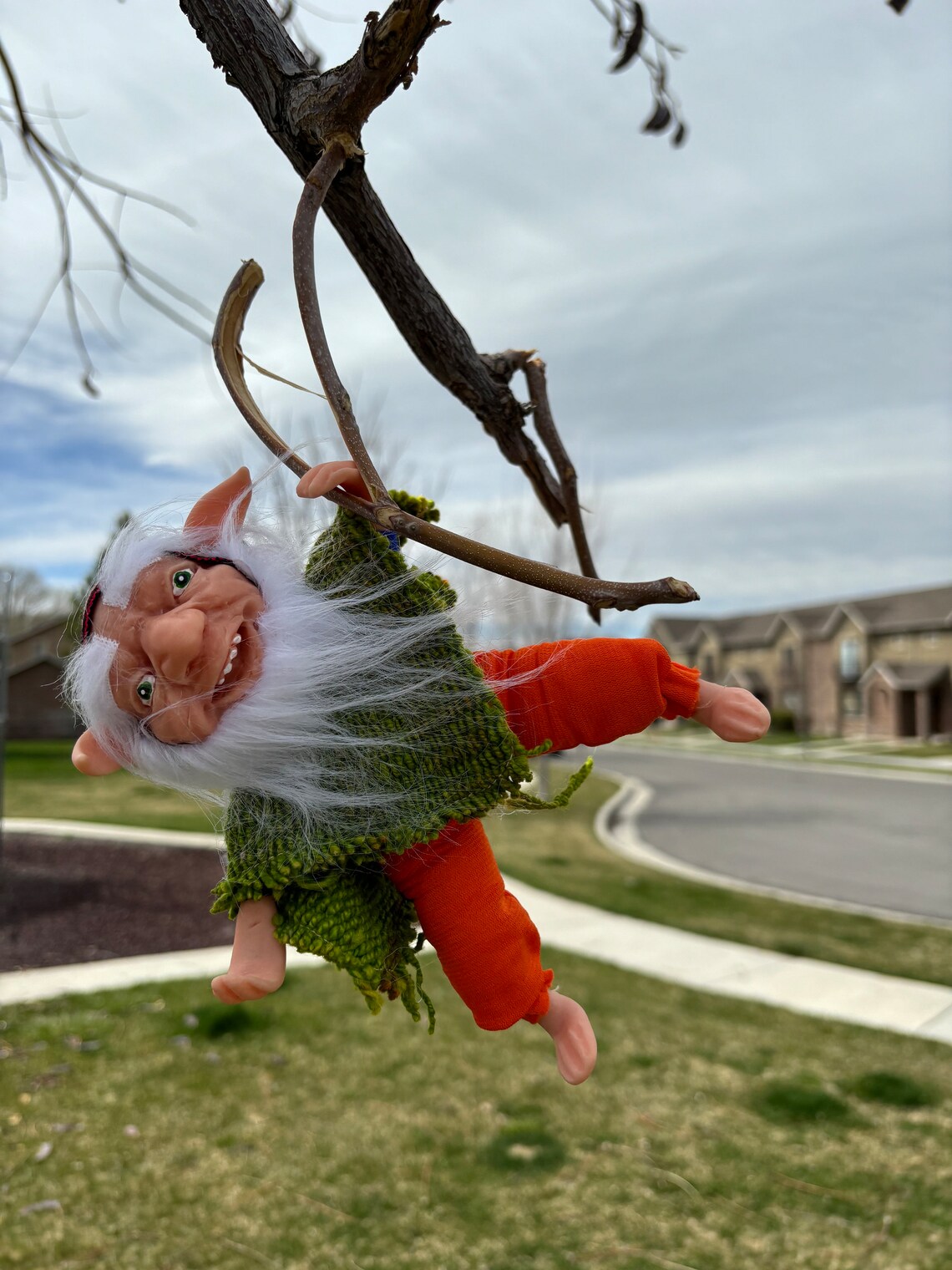 Troll/duende/elf/protection Gift/ooak Fantasyart Doll/gif for Troll ...