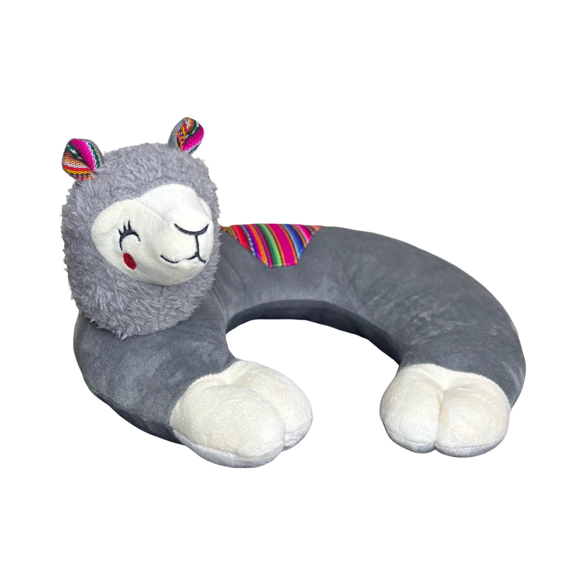 Llama Plush Travel Neck Pillow: Adult Nap Support - Etsy