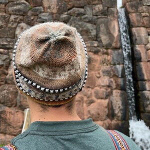Colorful Alpaca Wool Beanie: Handmade Peruvian Style Knit Hat - Etsy