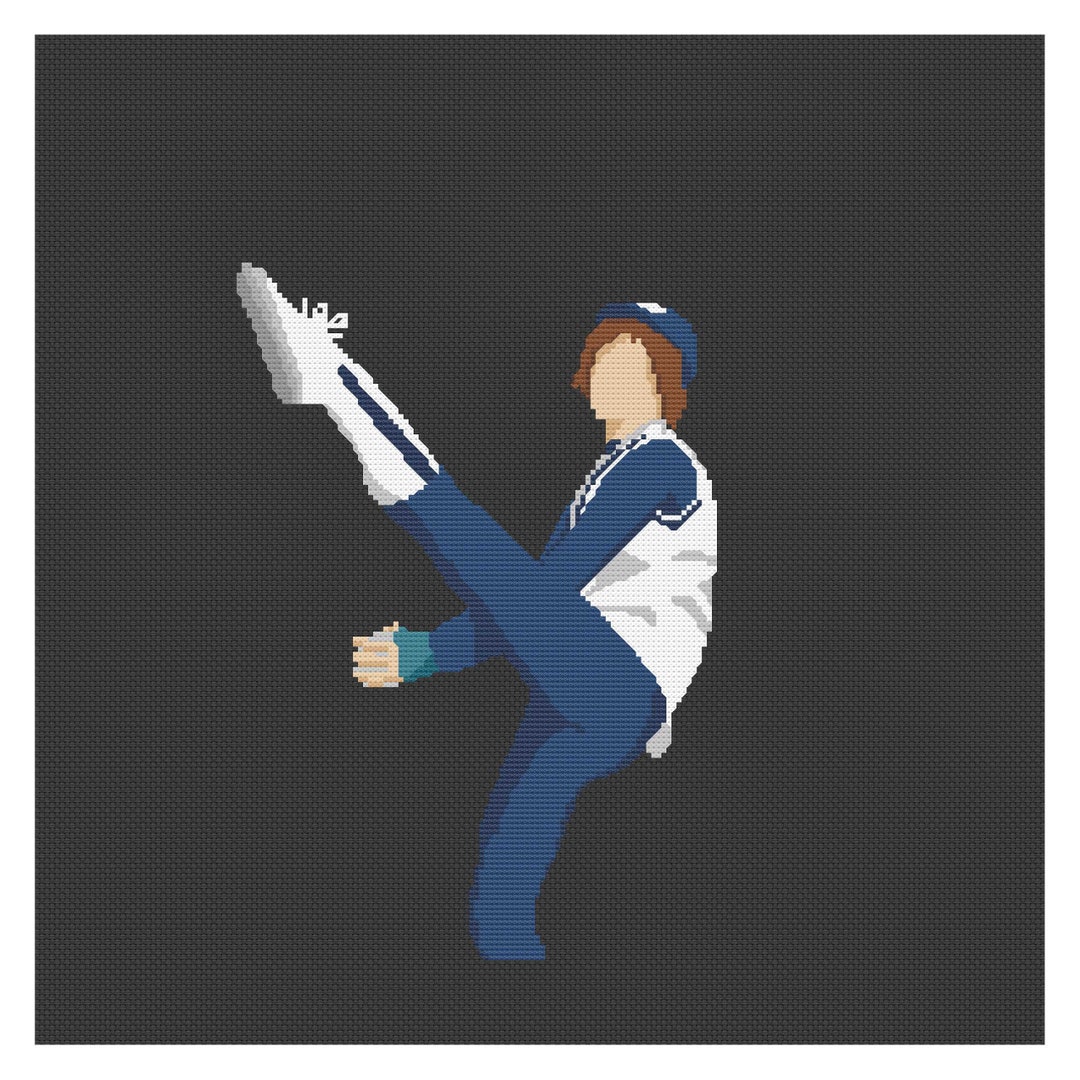 Baseball Vampire Cross Stitch Pattern PDF Download digital - Etsy