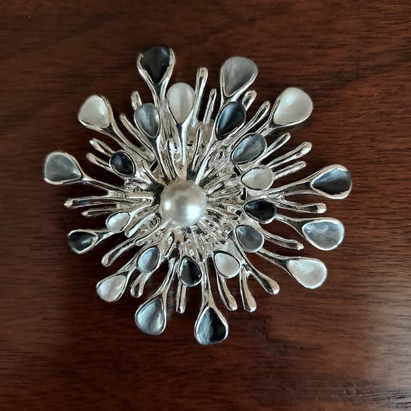 Silver Scarf Pin - Etsy