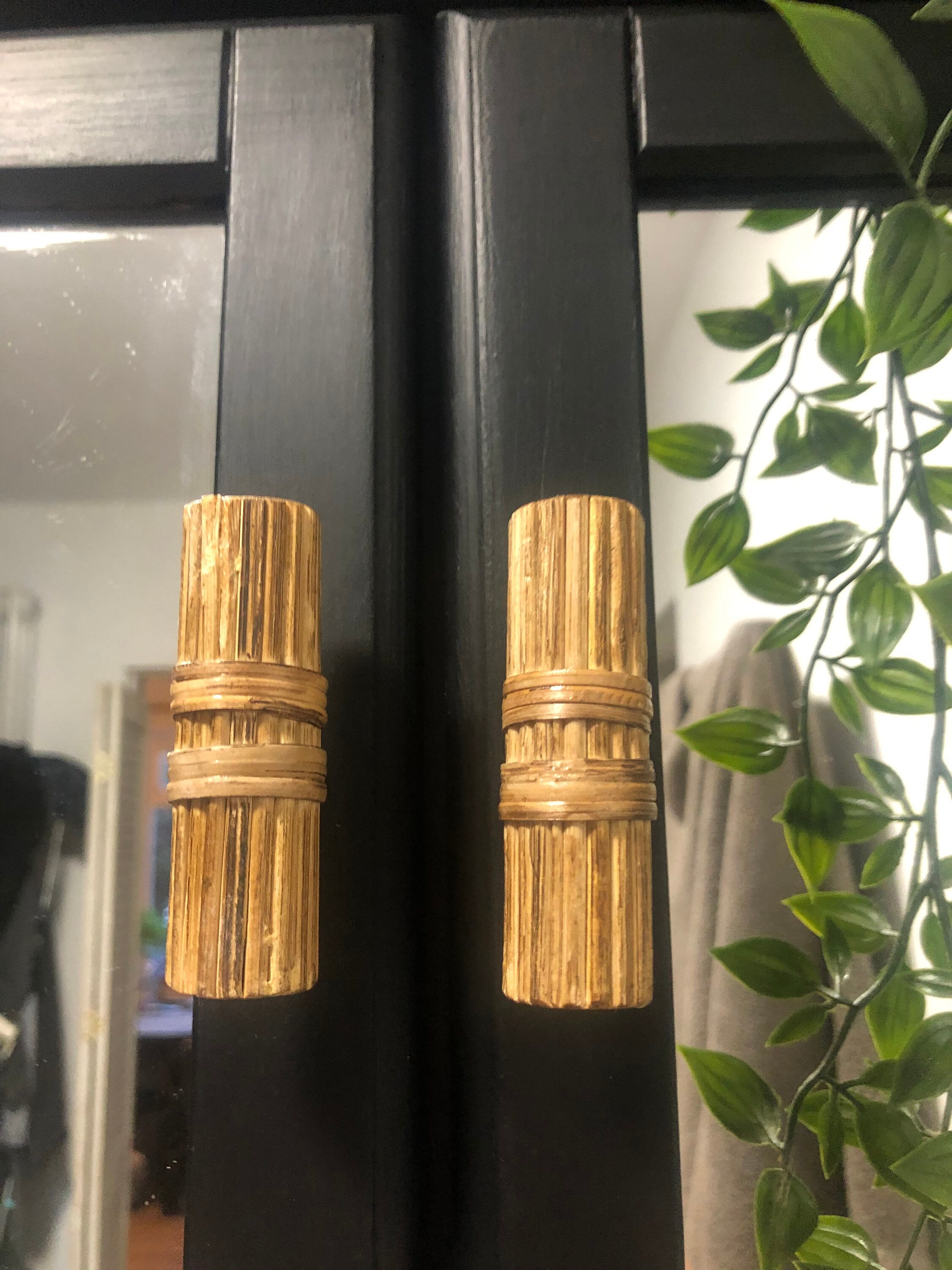 Rattan T-bar Pull T-bar Pulls Rattan Handles Knobs and Pulls Boho ...