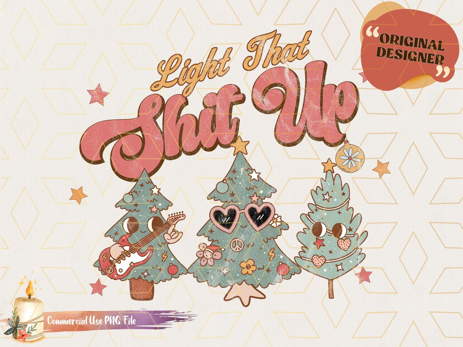 Light That Shit up Christmas Png, Funny Christmas Png, Christmas Trees ...