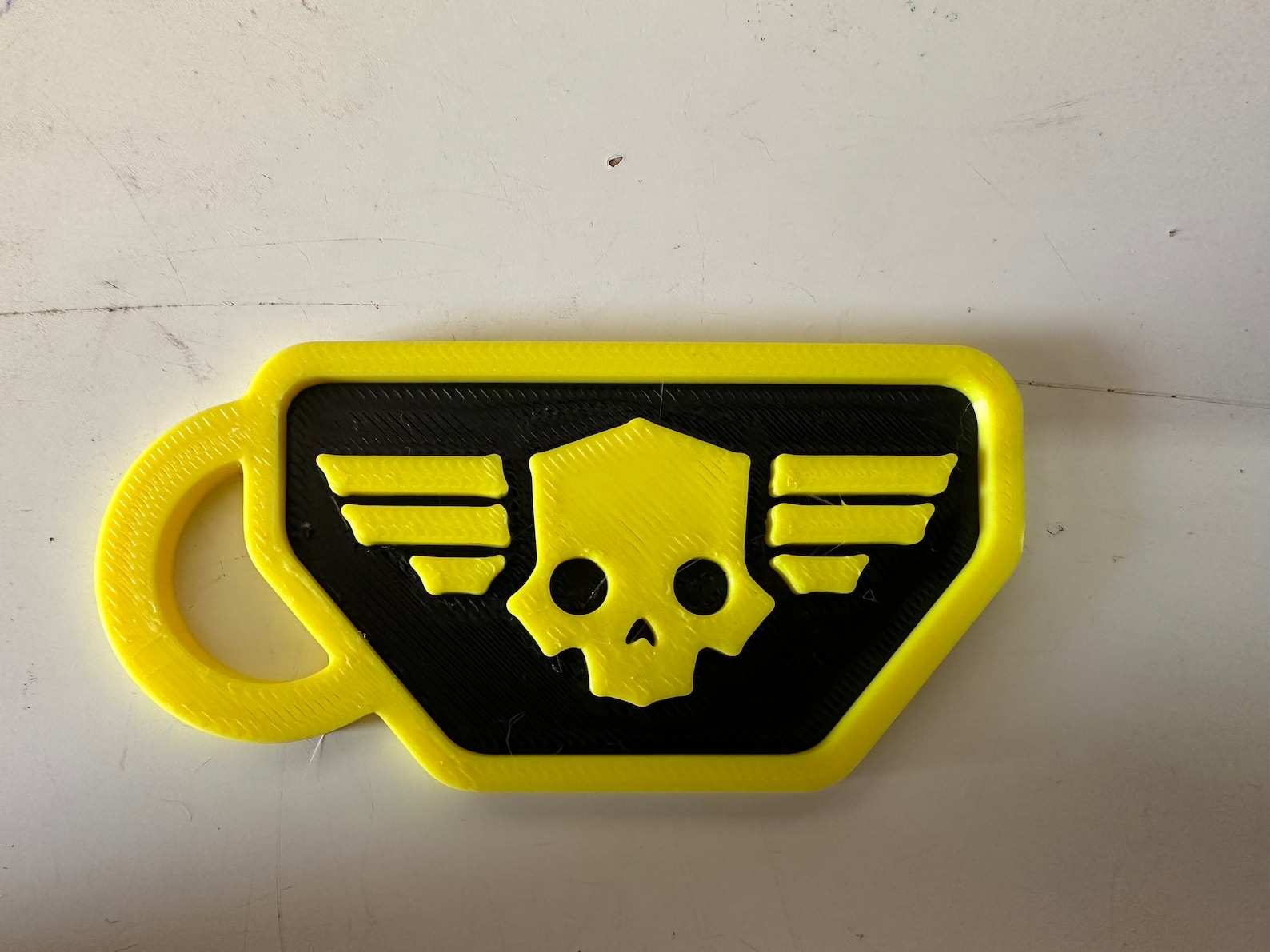 Helldivers II Keychain: 3D Printed Logo Emblem for Gamers 3D Printed ...