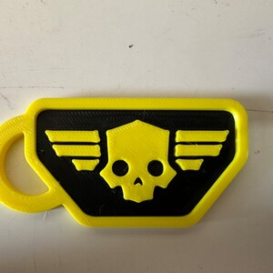Helldivers II Keychain: 3D Printed Logo Emblem for Gamers 3D Printed ...