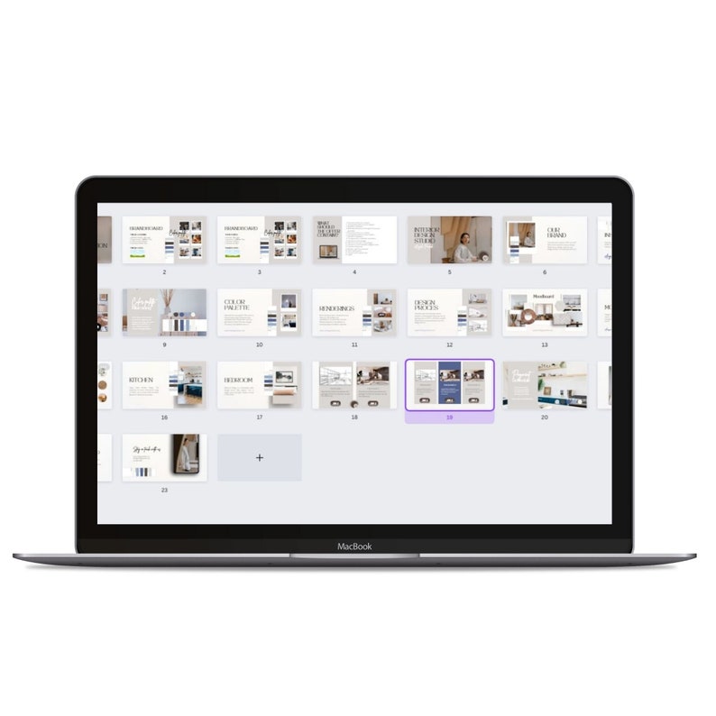 Client Presentation Templates Design Board Moodboards - Etsy