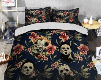 Horror Movie Bedding Set - Etsy UK