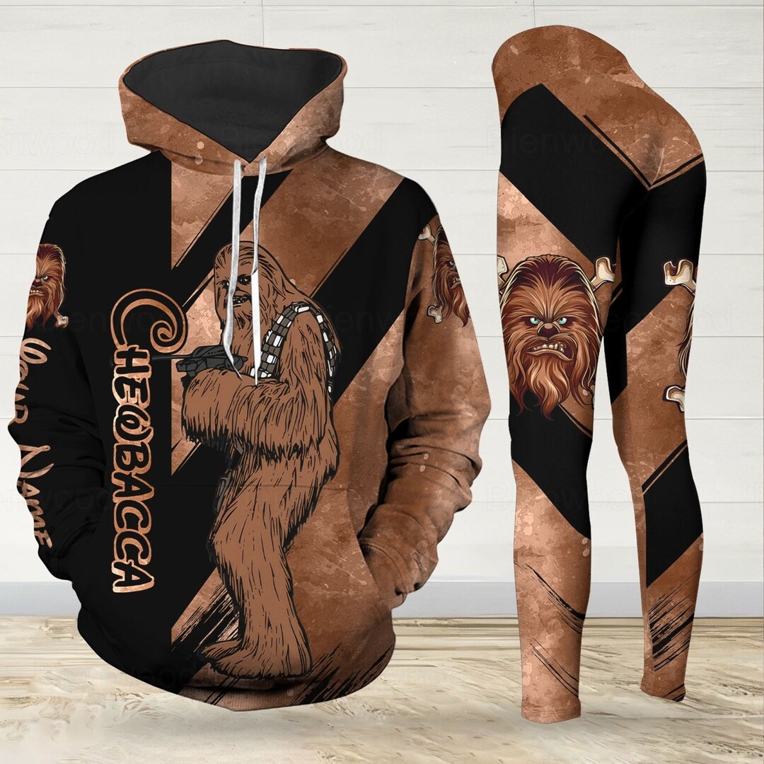 Chewbacca Hoodie/leggings, Custom Chewbacca Shirt, Chewbacca ...