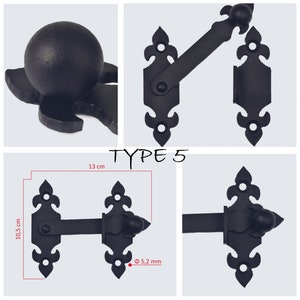 Shutter Holdbacks – Black Powder-coated Steel Shutter Locks & Latches ...