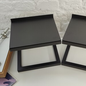 Black Speaker Stands Set Made Upon Order, Speaker Base Stand, Stand for ...