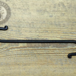 9" Long Twisted S Hook, Nine Inch Long Hand Forge S Hook Set, Wrought ...