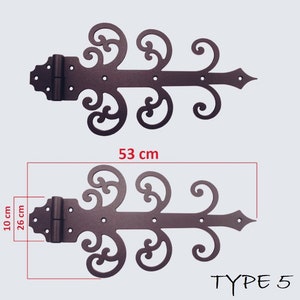 Gothic Style Fleur Style Saxon Style Decorative Iron Steel Gate Church ...
