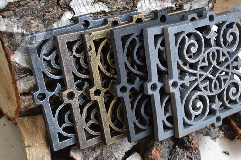 Grelhas de ventilação coloridas em ferro fundido, grelha de ventilação ...