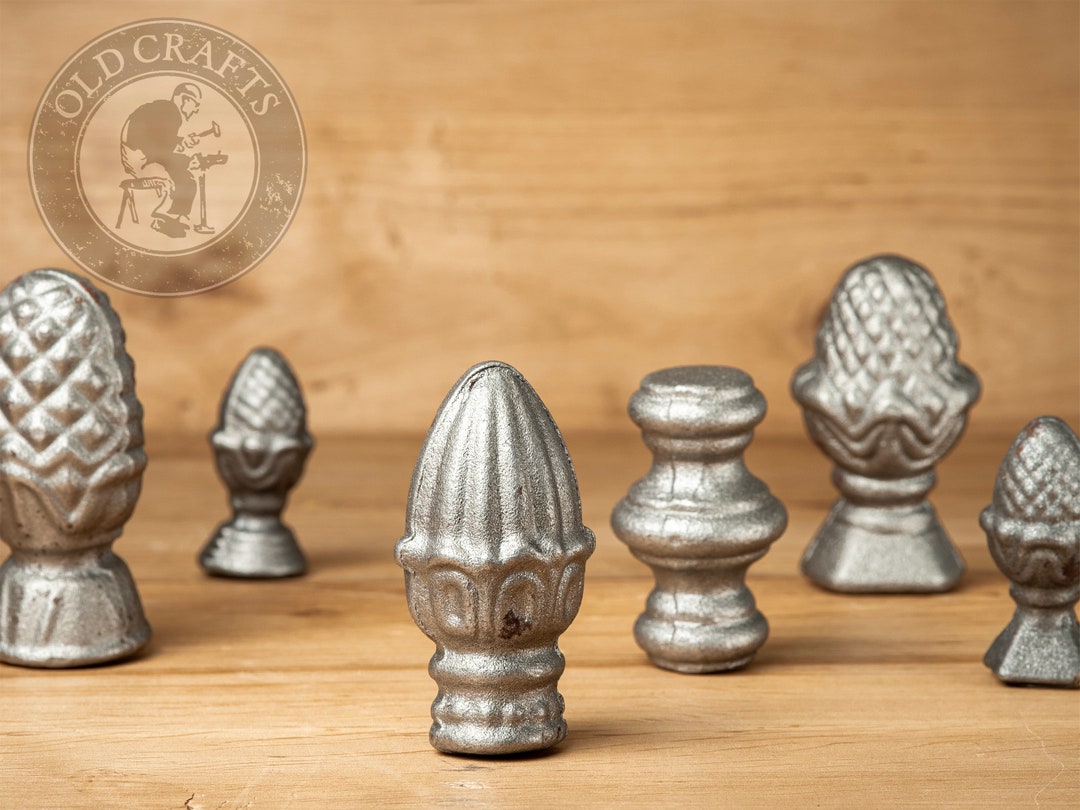 Cast Iron Decorative Gate Fence Cone, Forged Cast Steel Cone Decor ...