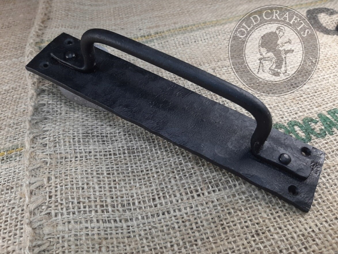 Blacksmith Hand Forged Iron Rustic Drawer Door Handle Cabinet - Etsy