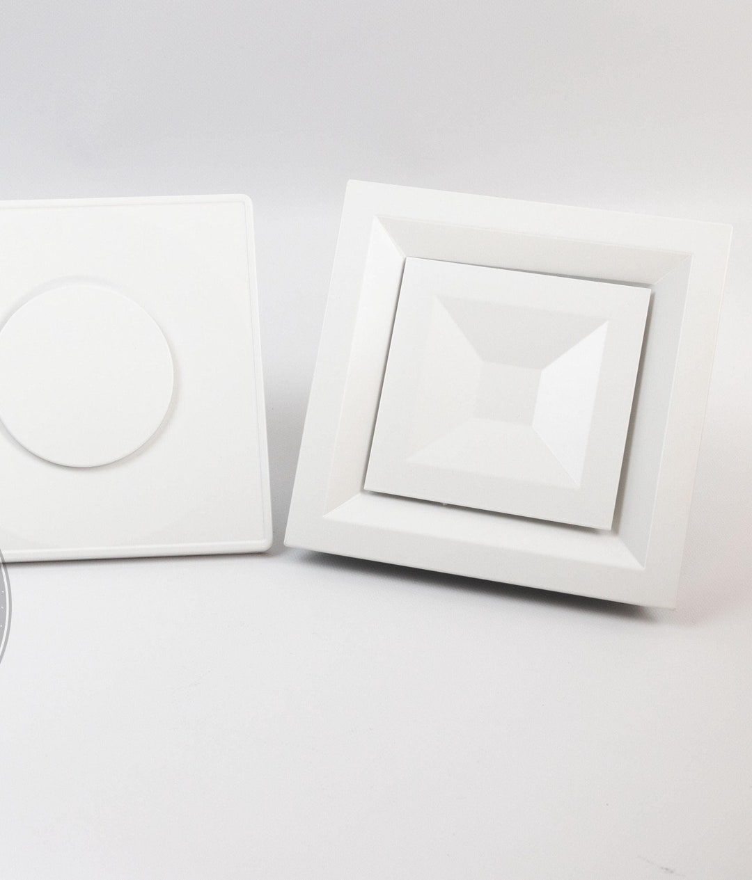 Modern White Vent Cover, Modern Ceiling Air Vent, Wall Vent Cover ...