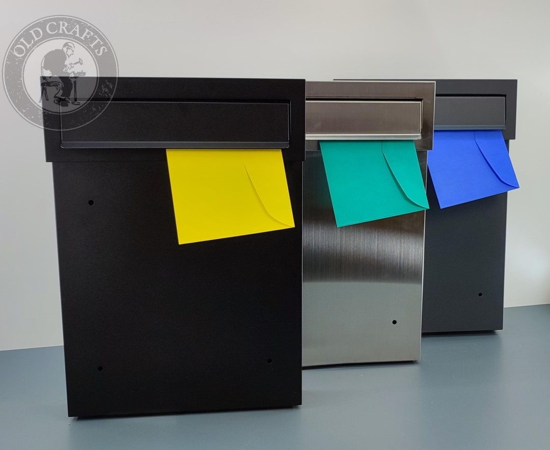 Pass-through Mailbox, Modern Fence Postbox, Mailbox to Be Built Into ...