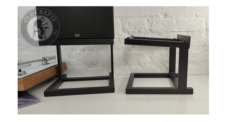 Black Speaker Stands Set Made Upon Order Speaker Base Stand - Etsy