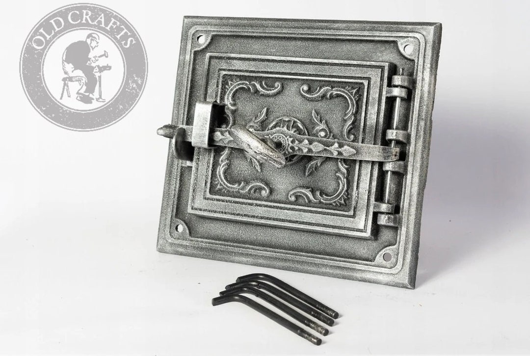 Wood Stove Ash Box Door, High Temperature Resistant Ash Box Fireplace ...