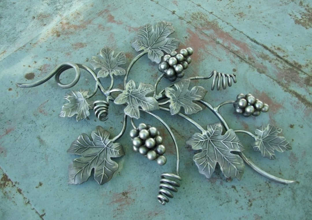 Fence Decorative Rosette, Rosette Ornament, Cast Iron Grape Rosette ...