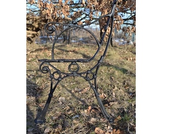 Antique Vintage Victorian Style Ornate Cast Iron Solid Unique Outdoor ...