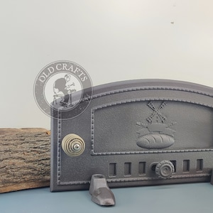 Free Standing Bread Oven Door, Black Oven Door, Smokehouse Door With ...