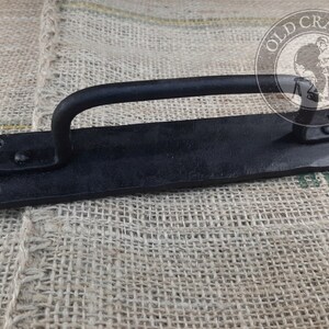 Blacksmith Hand Forged Iron Rustic Drawer Door Handle, Cabinet Pull ...