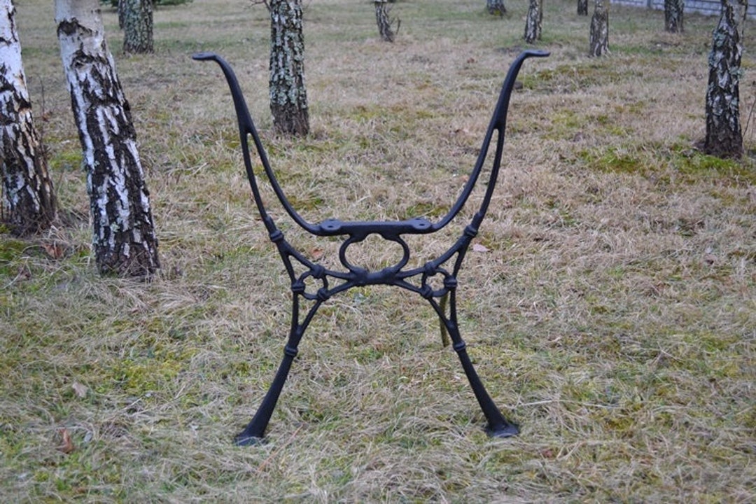 25in Metal Table Legs, Rustic Table Bases, Iron Furniture, Table ...