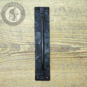Blacksmith Hand Forged Iron Rustic Drawer Door Handle, Cabinet Pull ...