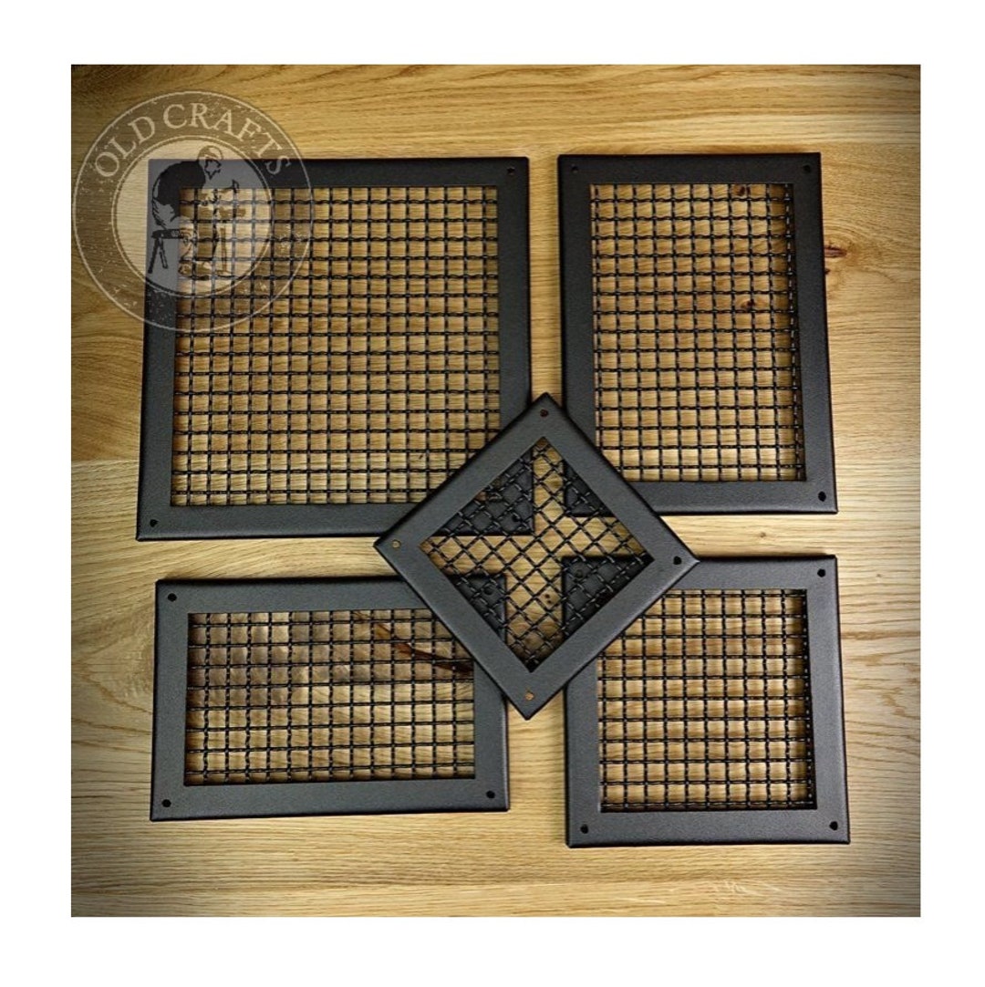 Black Ventilation Grile, Fireplace Vent Grille, Floor Ventilation ...