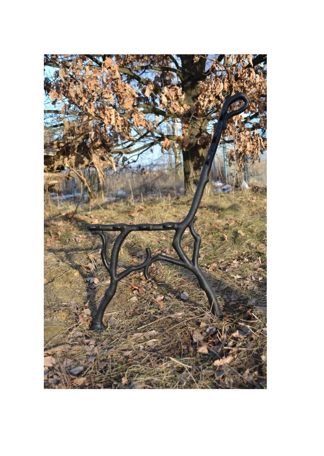 Pair of Cast Iron Bench Ends, Cast Iron Legs, Vintage Bench Legs ...