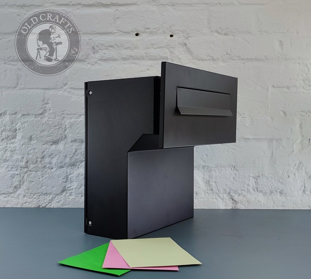 Built-in Modern Mailbox | Architectural Pass-through Letterbox ...