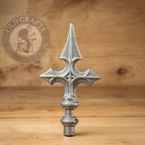 Cast Iron Decorative Gate Fence Arrowhead , Forged Cast Steel Arrowhead ...